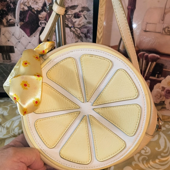 LC Lauren Conrad | Bags | Lc Lauren Conrad Lemon Slice Crossbody Bag ...